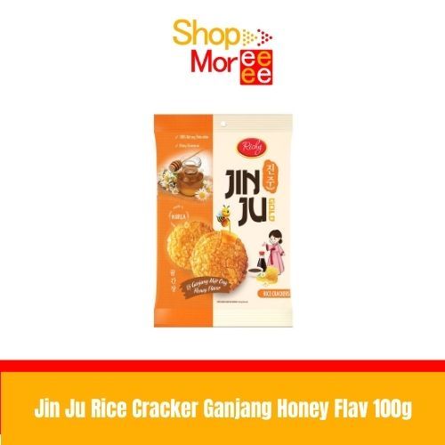 Jin Ju Rice Cracker Ganjang Honey Flav 100g | Shopee Malaysia