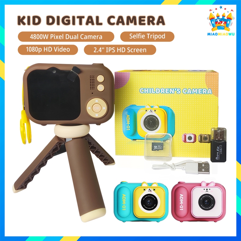 Kids Camera1080P 2.4 Inch IPS HD Screen Kid Digital Camcorder Video ...