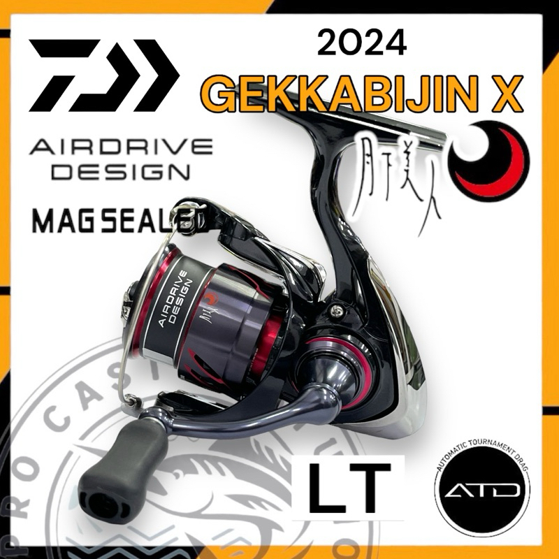 2024 DAIWA GEKKABIJIN X LT AJING REEL FISHING REEL 月下美人 | Shopee Malaysia
