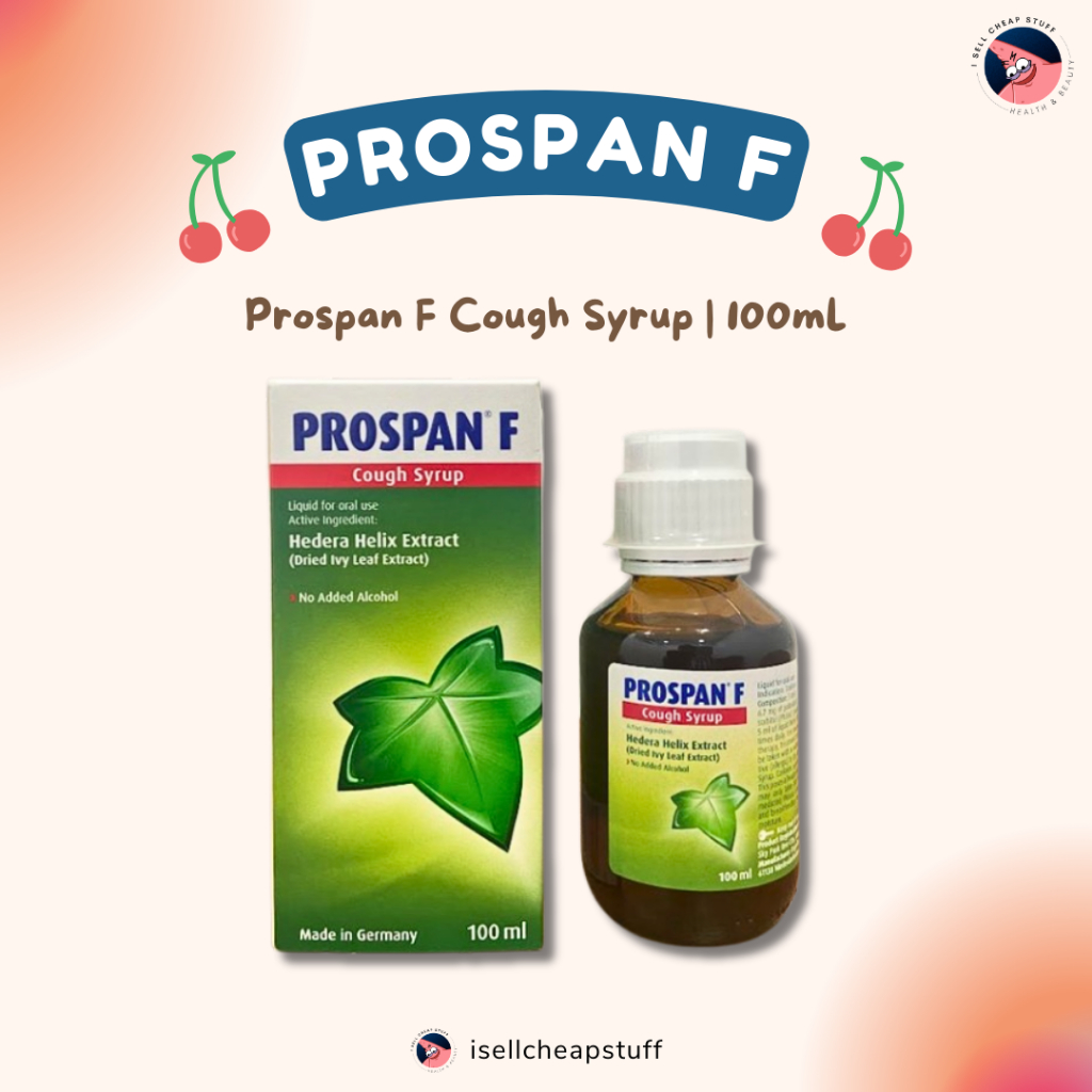 Prospan F Cough Syrup 100mL (EXP: 02/2025) | Shopee Malaysia