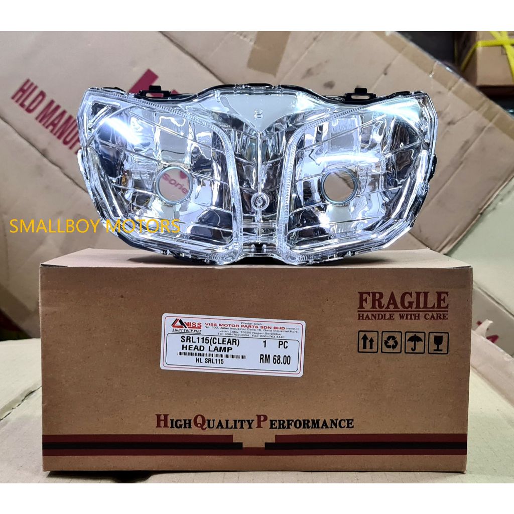 YAMAHA SRL115 115Z LAGENDA HEADLIGHT HEADLAMP LAMPU DEPAN HEAD LIGHT ...