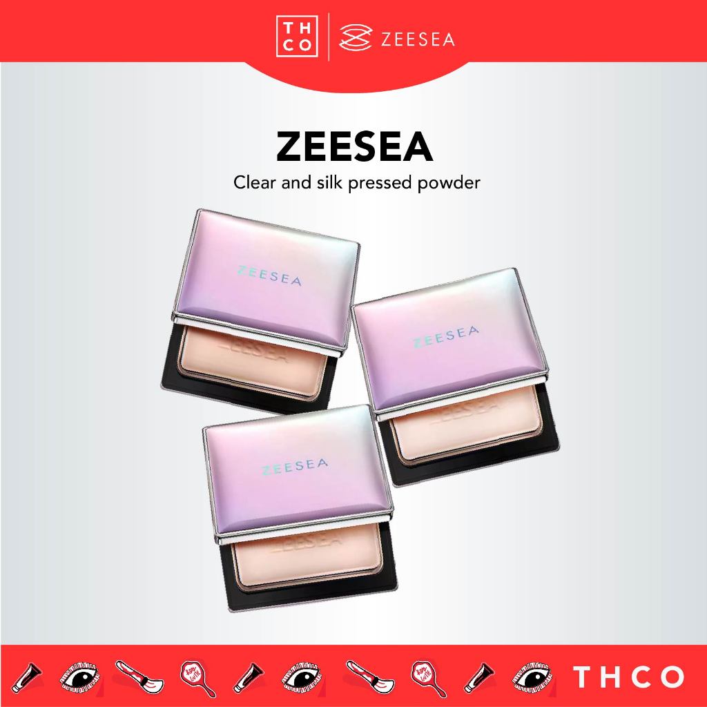 ZEESEA Oil Control Clear Silky Setting Pressed Powder 滋色清透丝盈蜜粉饼 油皮柔焦控油定妆 雾面丝绒 | Shopee Malaysia