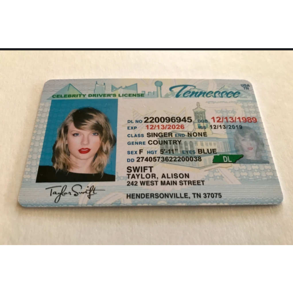 Singer-songwriter [Taylor Swift/Taylor Swift] ID card/party/cosplay ...
