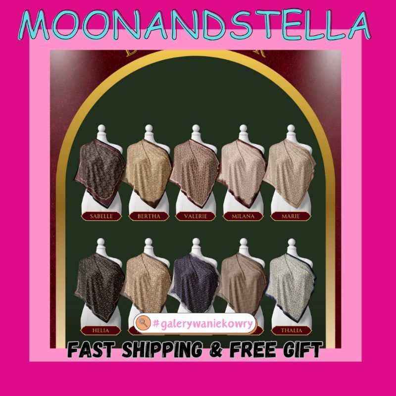 🔥NEW ARRIVAL🔥 MOONANDSTELLA DOLCE FLEUR BIDANG 45(FAS SHIPPING DAN FREE ...