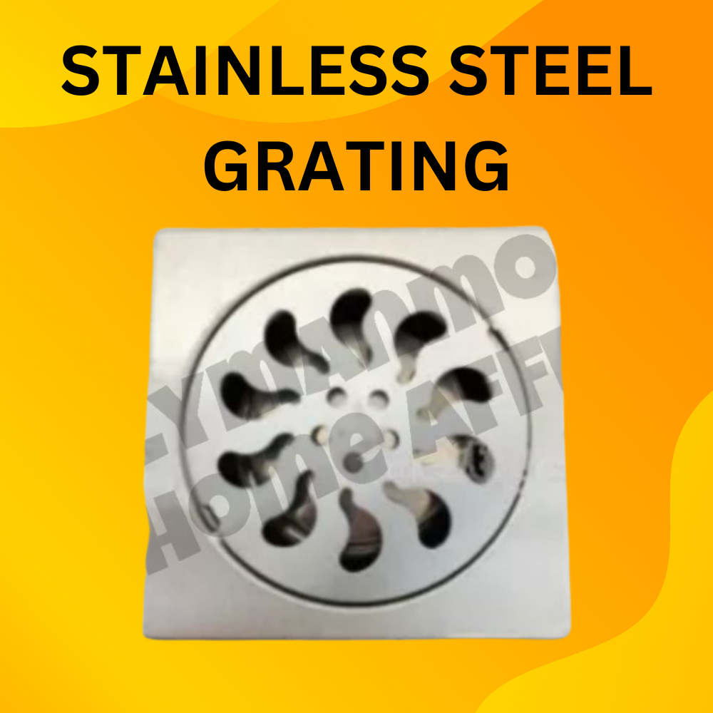 0029 6x6 Stainless Steel Floor Trap Floor Grating Anti Cockroach Anti ...