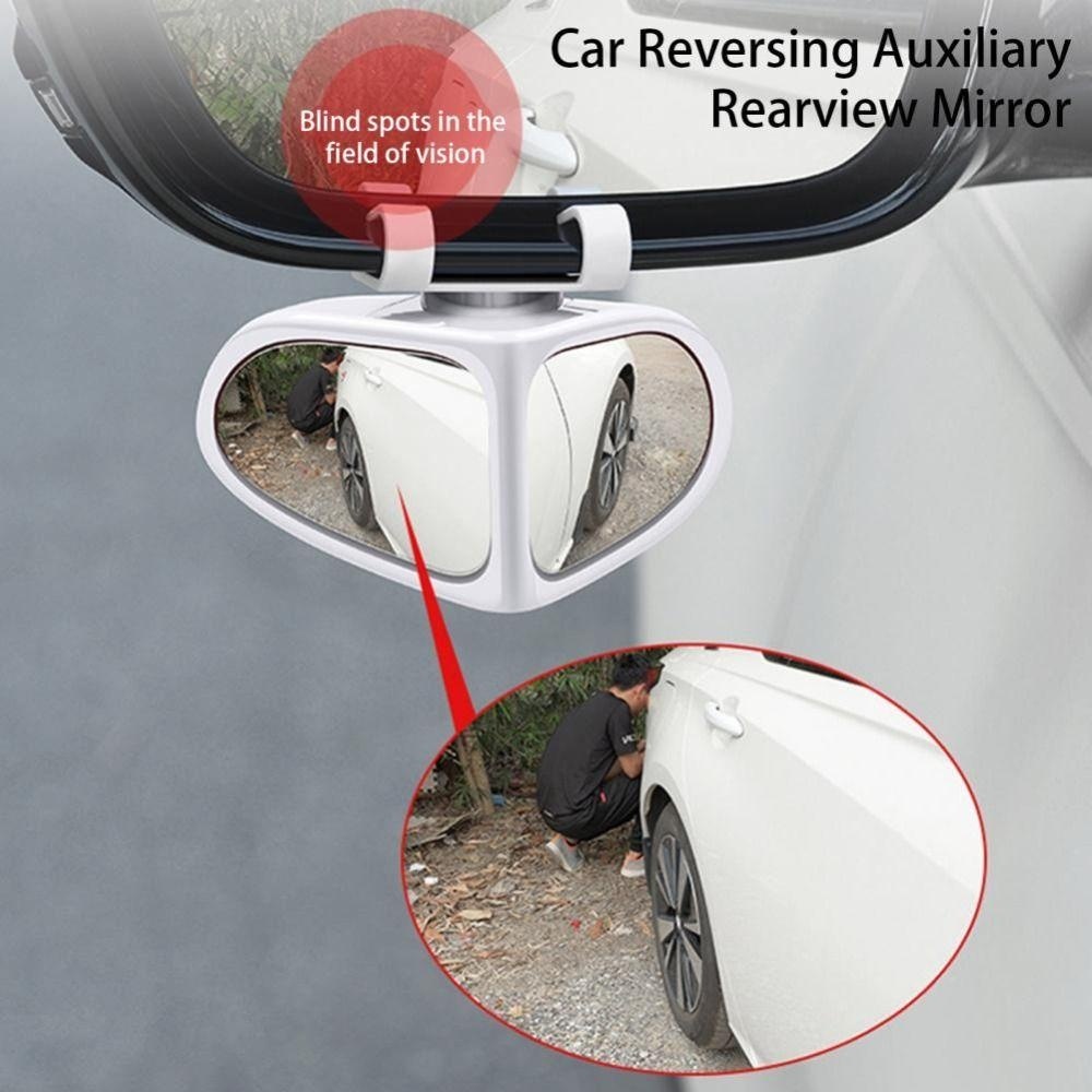 Automobile Rear View Parking Mirror 360 Degree Rotatable Car Blind Spot ...