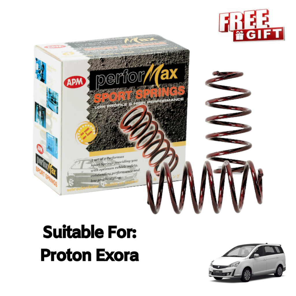 APM Performax Exora Lowered Sport Spring Set ( 4 PCS ) | Shopee Malaysia