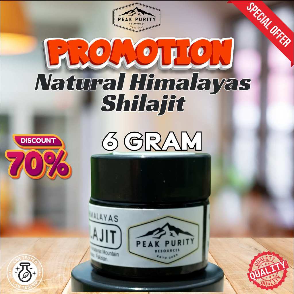 6gram Shilajit Himalaya Tulen/100% Ubat AsliDiluluskan oleh Makmal Kerajaan di Malaysia | Shopee ...