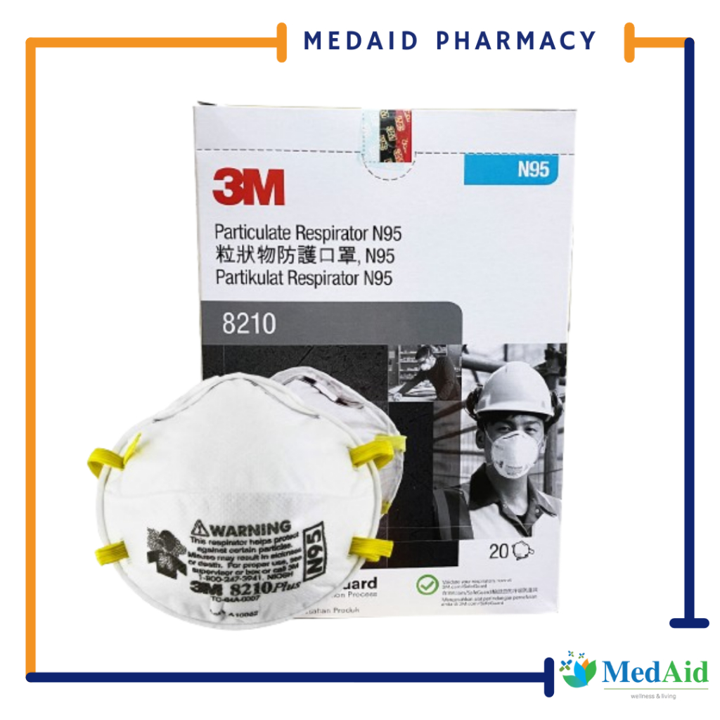 3M Mask 8210 N95 20'S | Shopee Malaysia