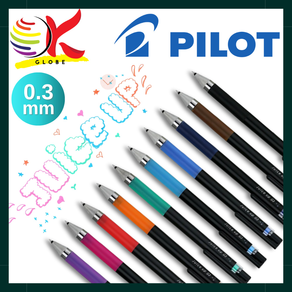 PILOT JUICE UP GEL PEN 0.3MM RETRACTABLE SYNERGY TIP SMOOTH FLOW ...