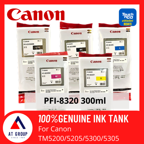 Canon Original PFI-8320 PFI-8321M Ink Cartridge (300ml) TM5200 TM5205 TM5300 TM5305 TM5250 ...