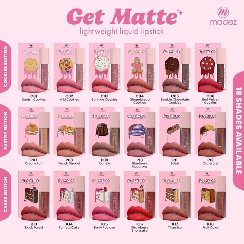 MAAEZ LIPMATTE ORIGINAL HQ | Shopee Malaysia