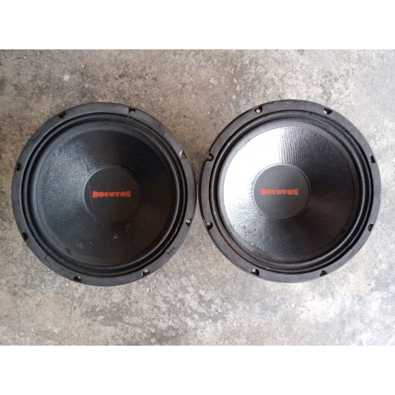 HOUSTON SW 1252S 10 INCH SUBWOOFER 300 WATTS MAX ( 2 PCS ) ( 2ND ) CAN ...