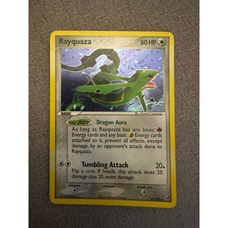 Rayquaza - 22/107 - Holo Rare Theme Deck Exclusive | Shopee Malaysia