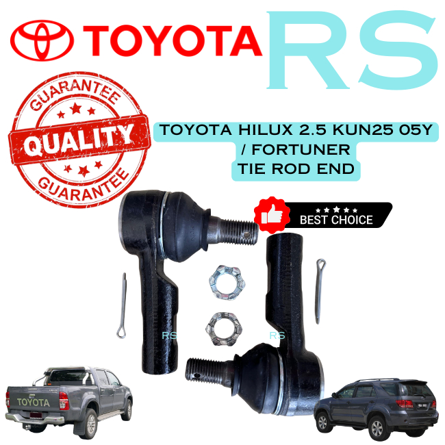 Toyota Hilux 2.5 KUN25 05Y, Fortuner KUN50 TGN51 [45046-09281] Tie Rod ...