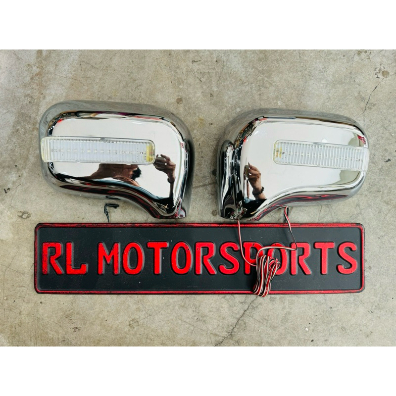Perodua kenari move side mirror chrome garnish cover led lamp light ...
