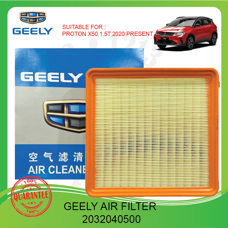 ORIGINAL 2032040500 GEELY PROTON X50 1.5 AIR FILTER | Shopee Malaysia