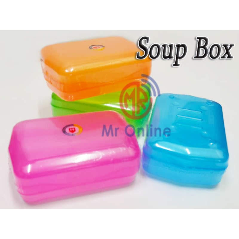 Colourful Soap Box/Soap Container/Bathroom Soap Case/Bekas Sabun/Soap ...