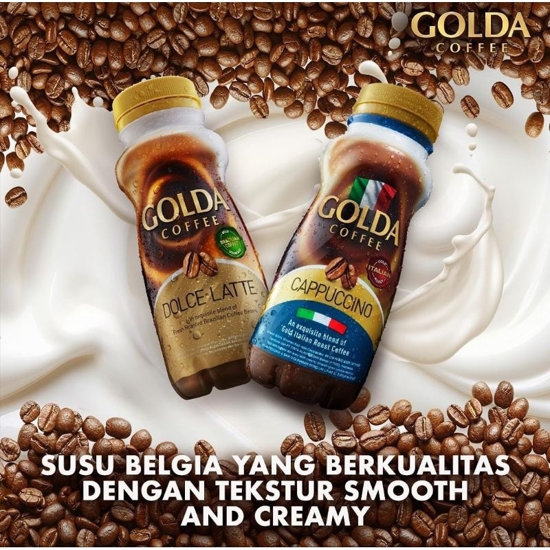 Golda Coffee Cappucino Dolce Latte 200ml | Shopee Malaysia