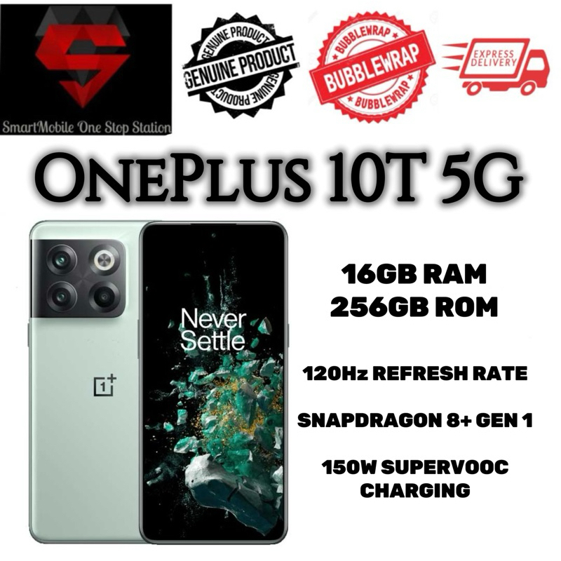 [NEW OLD STOCK] ONEPLUS 10T 5G | 16GB RAM | 256GB ROM (FULL SET ...