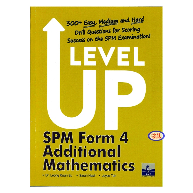 Level Up SPM Form 4 Additional Mathematics (Bilingual) | Shopee Malaysia