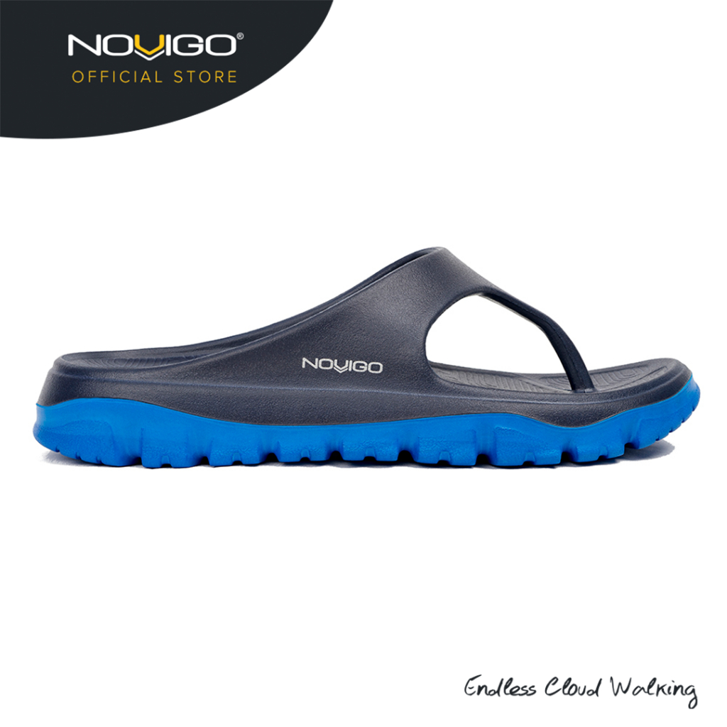 Novigo® Diego Dual Density Men's Eva Sandal (Midnight Blue/Zaffre ...