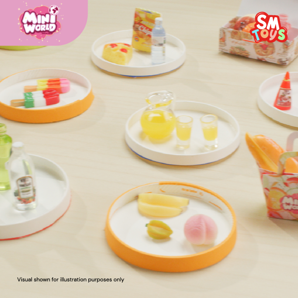 Mini World Collectible Food Series Miniature Toys in Blind Capsules ...