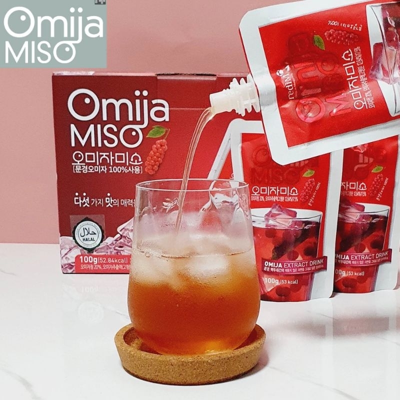 [Omija Miso] Omija Extract Drink 100g x 10packs | Shopee Malaysia