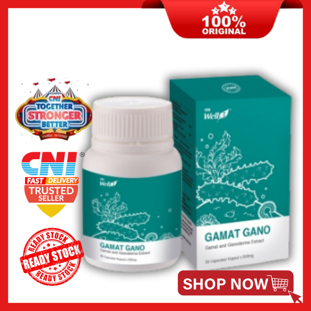 CNI Kapsul Gamat Gano, 30 x 500mg - Stronger Bone, Quick Heal From ...