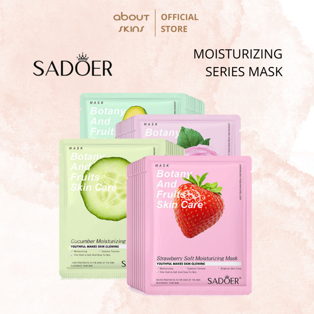 ABOUT SKINS SADOER Moisturizing Series Mask 25g | Shopee Malaysia