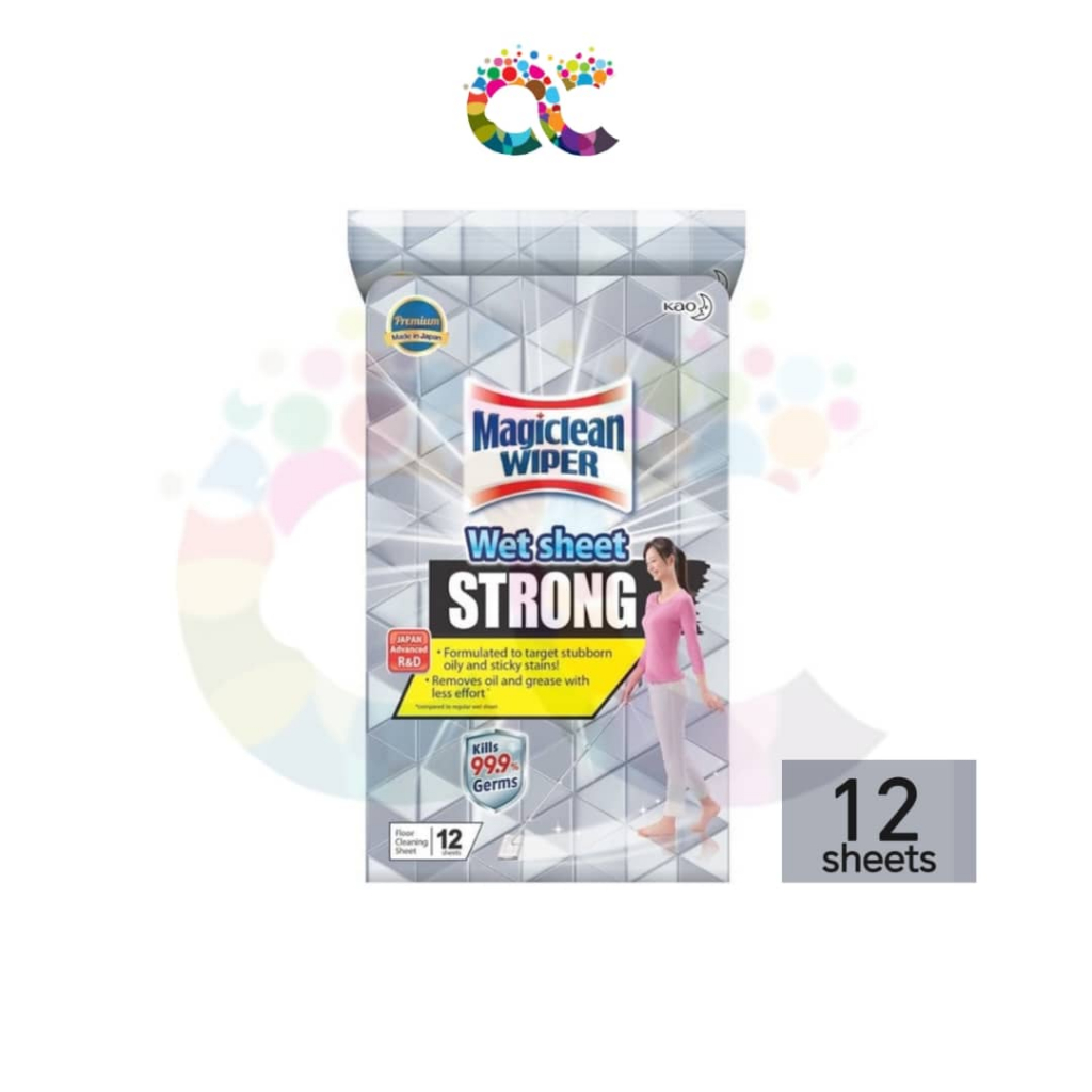 MAGICLEAN Wiper Wet Sheet Strong (12s) | Shopee Malaysia