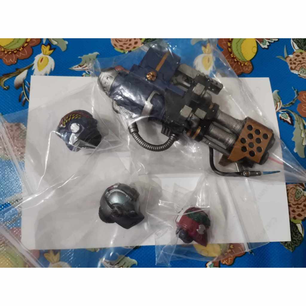 JOY TOY WARHAMMER 40K 1/18HELMET & Ultramarine Terminator Customize ...