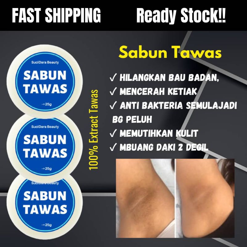 Dropship 💥 TAWAS Soap / Sabun Tawas KETIAK 💥 SABUN Daki Leher Tawas 💥 ...