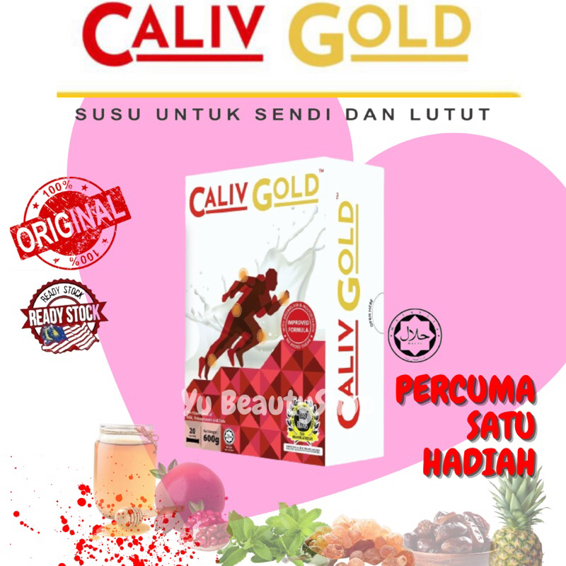 CALIV GOLD -ORIGINAL- Susu untuk SENDI dan LUTUT🔥Free Gift🔥 Murah 🔥PRA ...