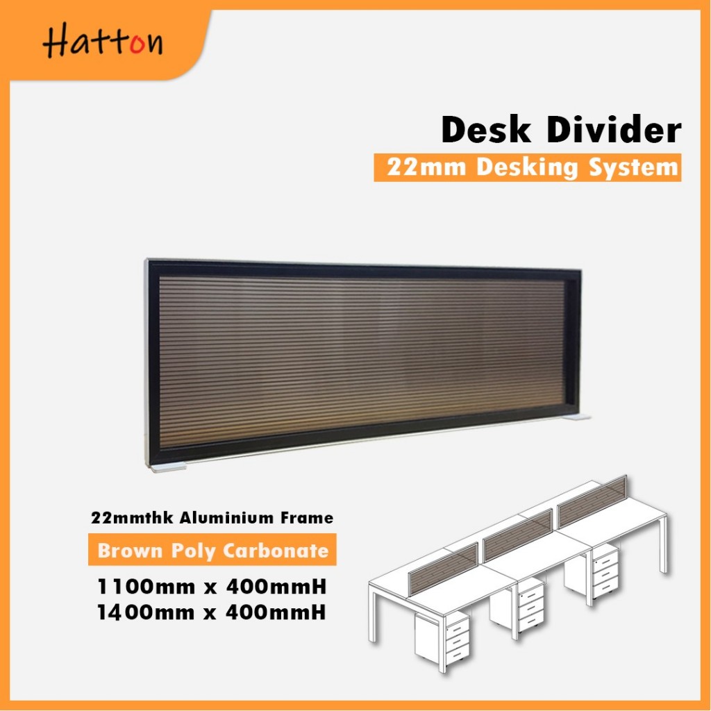 Hatton Table Partition Office Desk Divider | Workstation Social ...