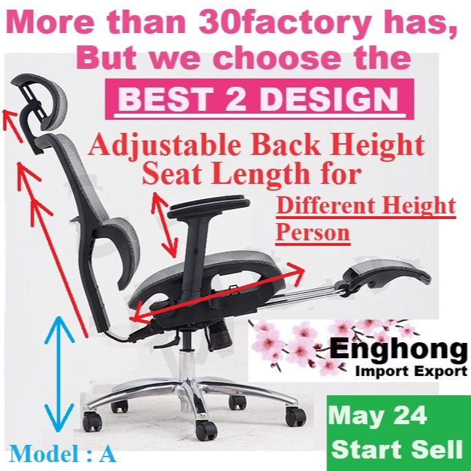 EngHong Office Chair, Expensive Office Chair, Mesh Ergonomic Chair ...