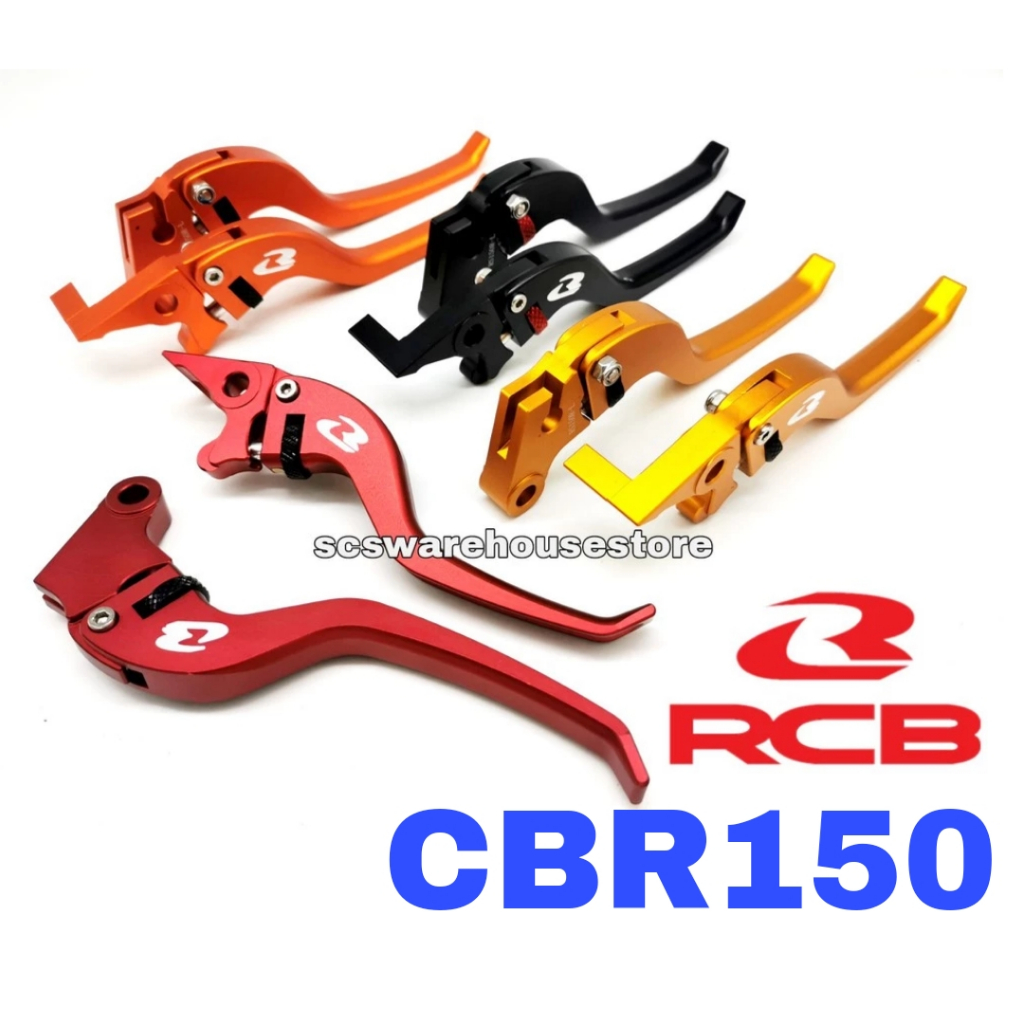 RCB Brake Lever Set Clutch HONDA CBR150 New Alloy Racing Boy CBR 150 ...