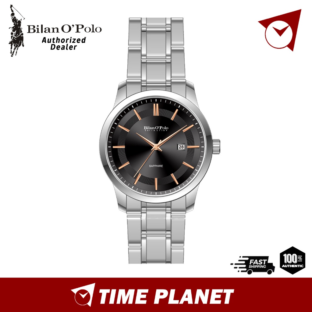 [Official Warranty] BilanO' Polo Collection PC-G6520 Black / Bronze ...