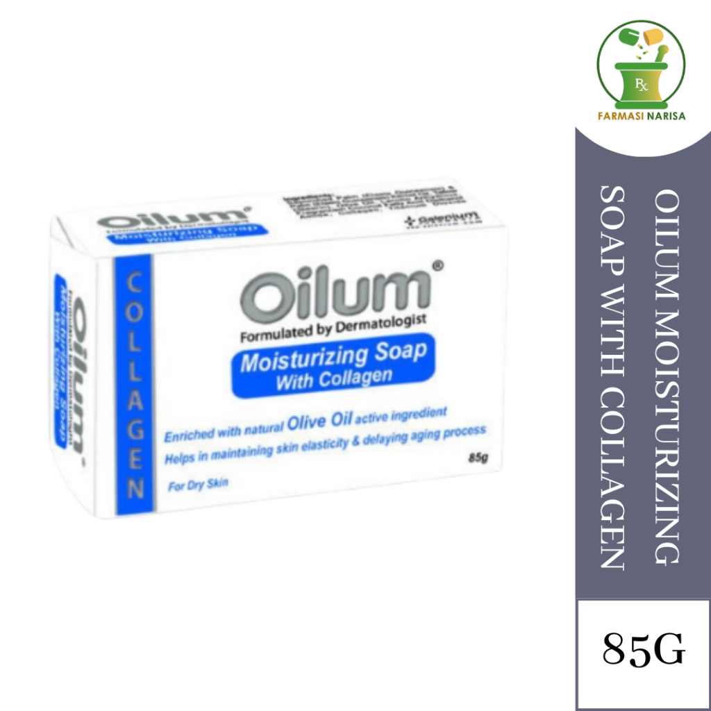 OILUM MOISTURIZING SOAP WITH COLLAGEN 85G | Shopee Malaysia