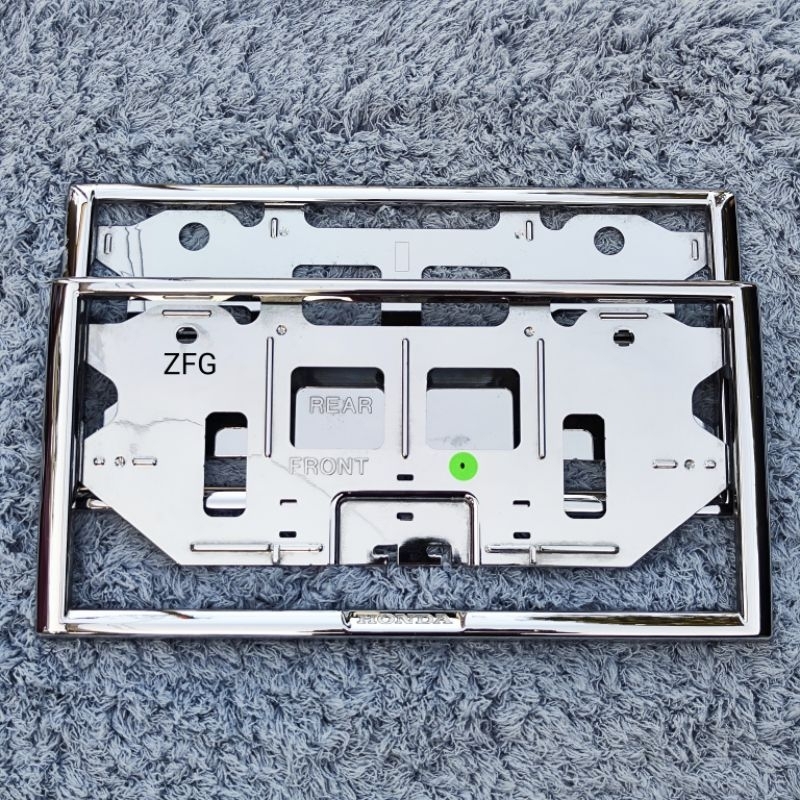 Frame plate Honda chrome original Japan 🇯🇵 | Shopee Malaysia
