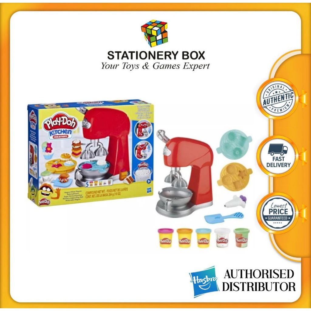 ORIGINAL; - Hasbro Play-Doh Magic Mixer Playset, for kids 3Age 3 ...