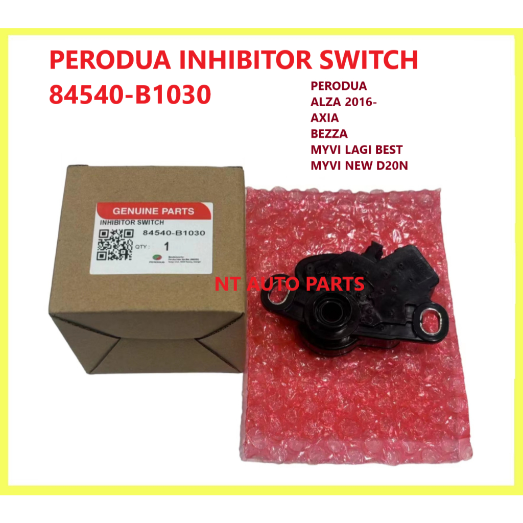 100 % ORIGINAL PERODUA INHIBITOR SWITCH 84540-B1030 PERODUA ALZA 2016 ...