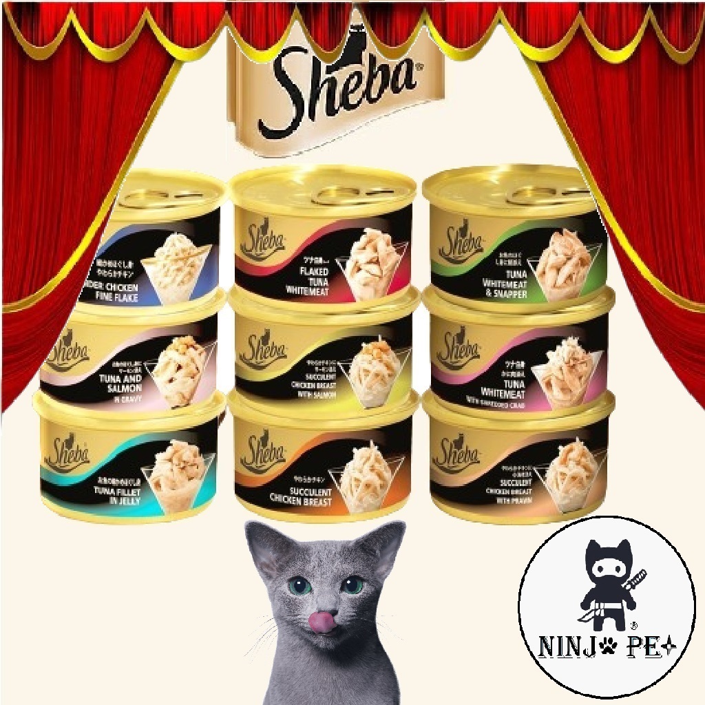 SHEBA CAT CANNED FOOD 85G | Shopee Malaysia