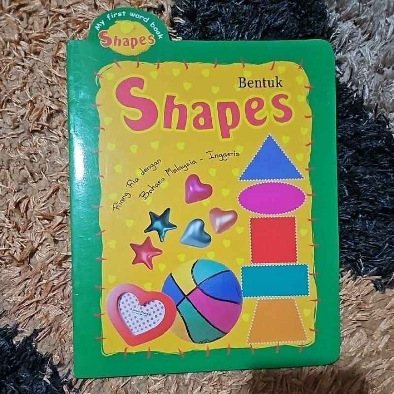 My first word book 【Shapes】【Bentuk】(Bahasa Malaysia+English) | Shopee ...
