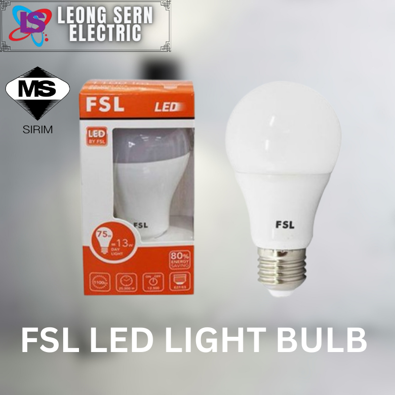 FSL LED A70 LIGHT BULB AC220-240V 50/60Hz E27 | Shopee Malaysia