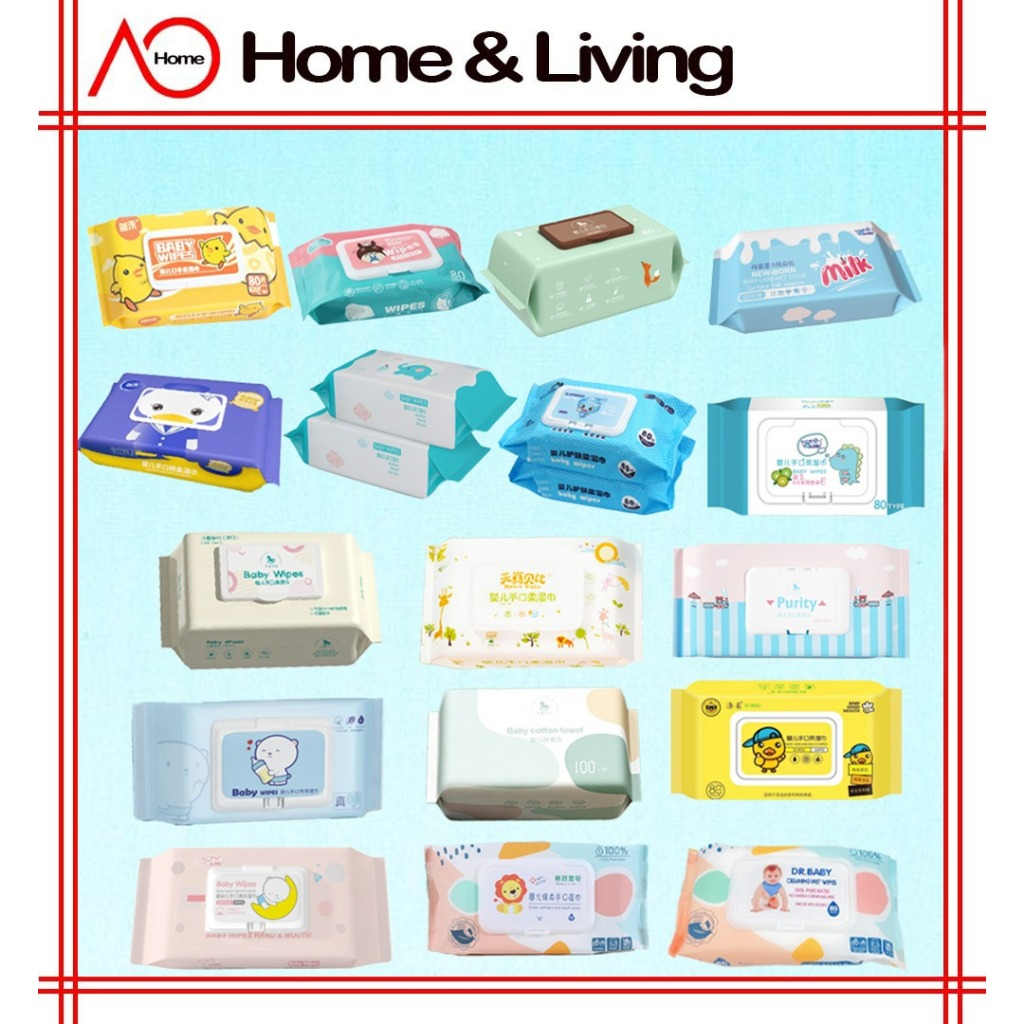 AO Home Big Pack Baby Wet Wipes Wet Cleaning Tissue Soft And Gentle ...
