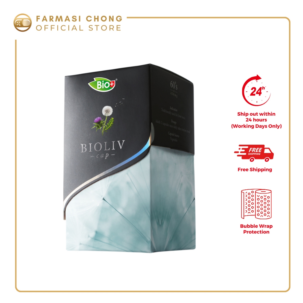 Bioplus Bio Liv Cap 450mg 60s Liver Tonic Liver Health Liver Detox ...