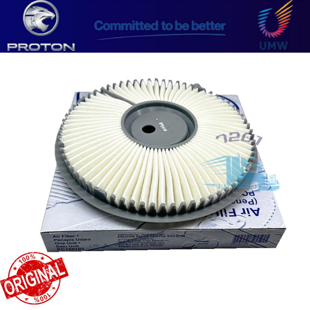 100%ORIGINAL PROTON Genuine PC150101 Air Filter - Proton Saga / Iswara ...