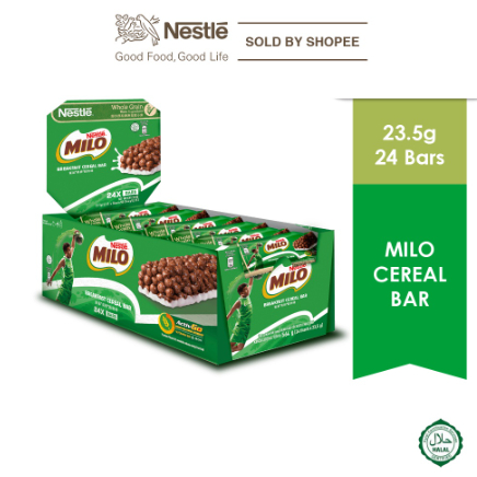 MILO Cereal Bar (23.5g x 24pcs) | Shopee Malaysia
