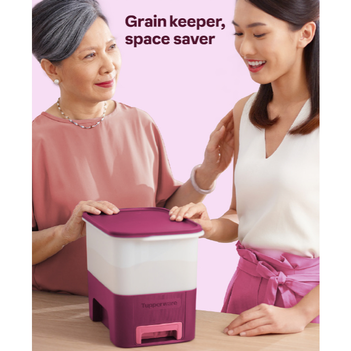 Tupperware RiceSmart Junior 5.0kg / Standing Rice Spoon (1) Gift Box ...